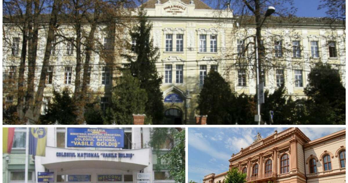 Cele mai bune 3 şcoli din Arad - ARADON