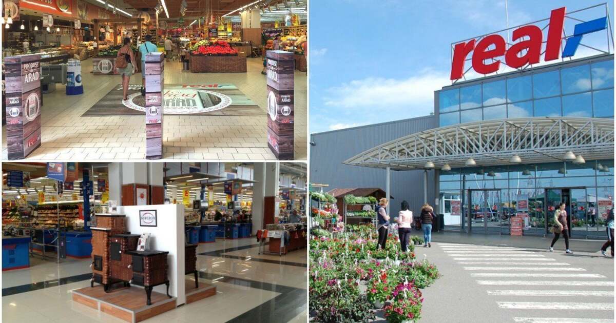 Planurile noilor proprietari pentru magazinul Real Arad - ARADON