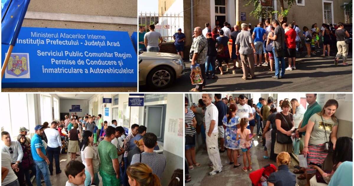 Cu noaptea în cap la Serviciul „Paşapoarte” - ARADON