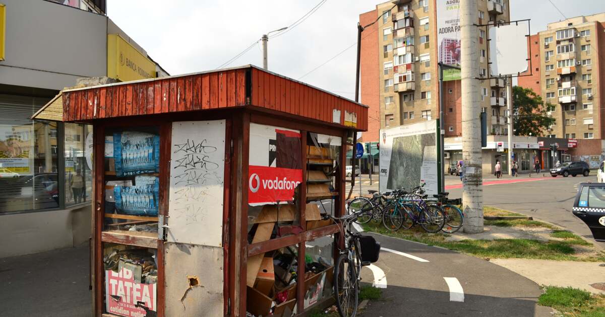 Ghereta „pubelă de gunoi” de la UTA - ARADON