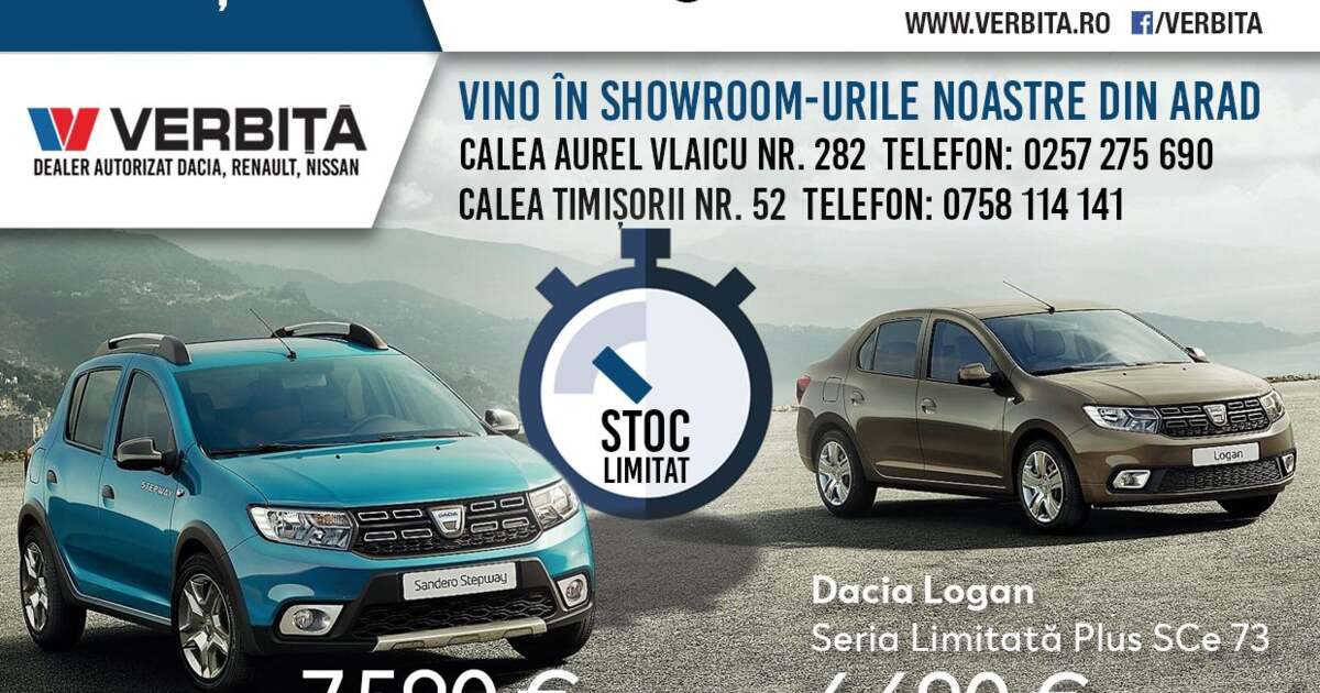 Nu rata ultima șansă din Programul Rabla! - ARADON