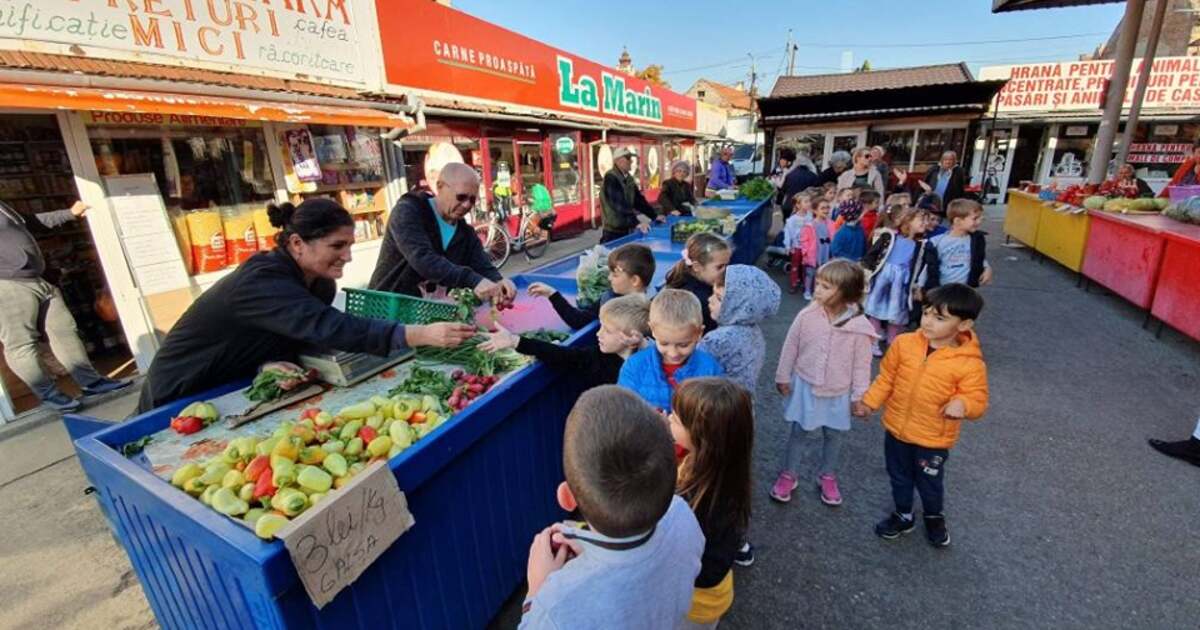 Piața legumelor, o lecție deschisă - ARADON