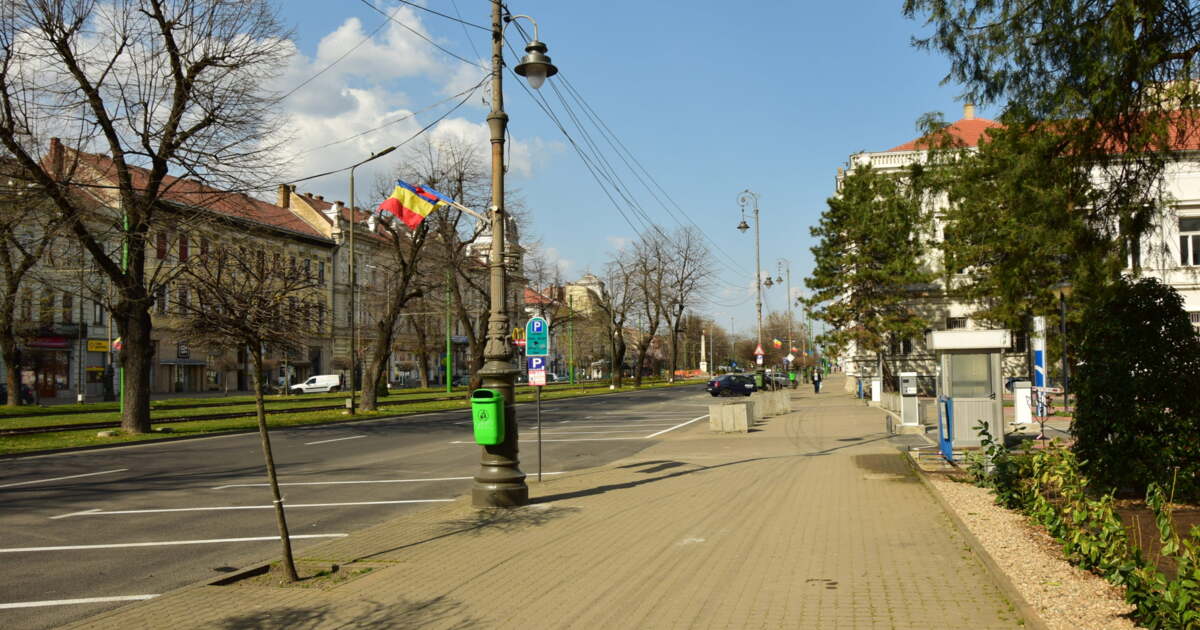 Străzile din Arad sunt pustii. Imagini și material video din oraș - ARADON