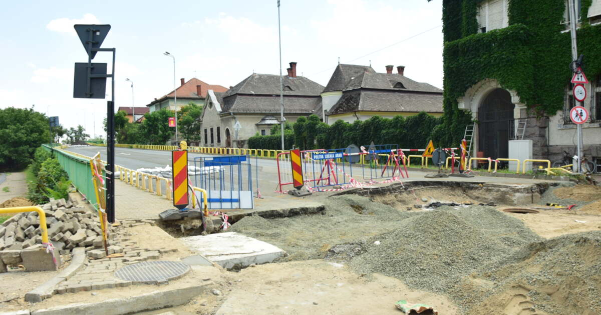 Podul Decebal, lucrări până în septembrie - ARADON