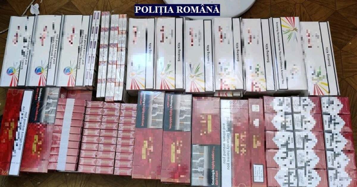 Țigări de contrabandă, confiscate de polițiști - ARADON