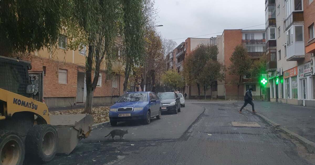 Strada Abrud a „prins” un sfert de asfalt - ARADON