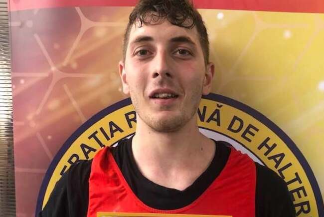 Claudiu Popa, halterofil de argint - ARADON