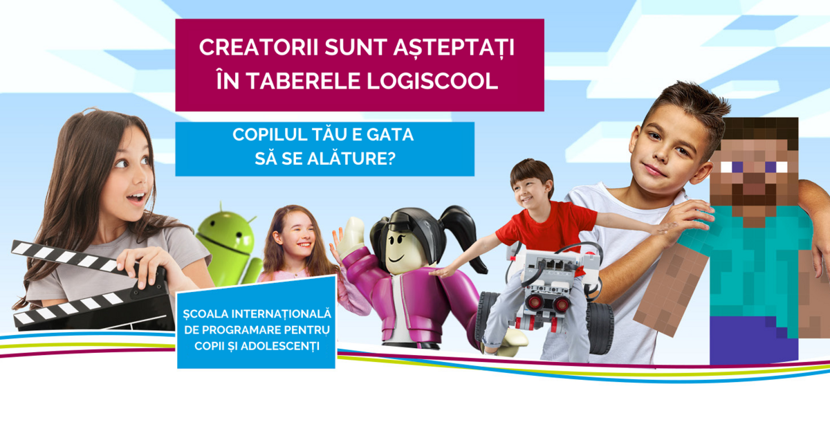 Logiscool Arad, parte din rețeaua internațională de școli de programare pentru copii și ...