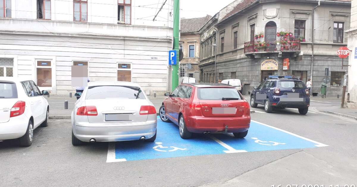 Poliția locală – cu ochii pe locurile de parcare pentru persoanele cu ...