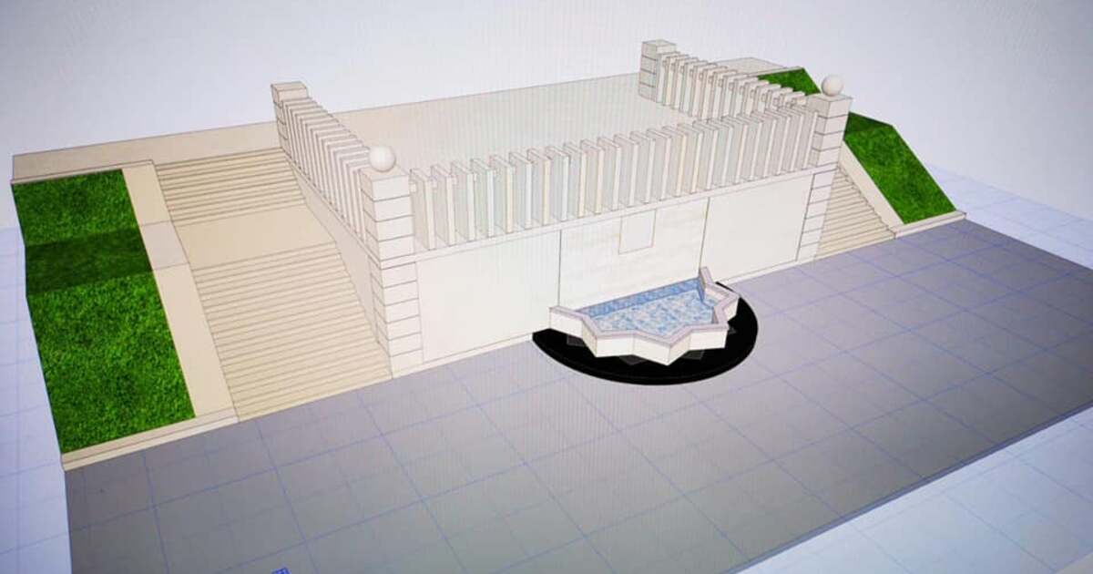 Prinde contur „steaua” de la fântâna „Cap de leu” - ARADON