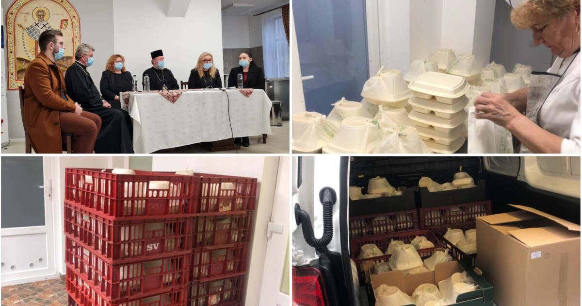 Masa pe roți pentru bunicii comunității - ARADON