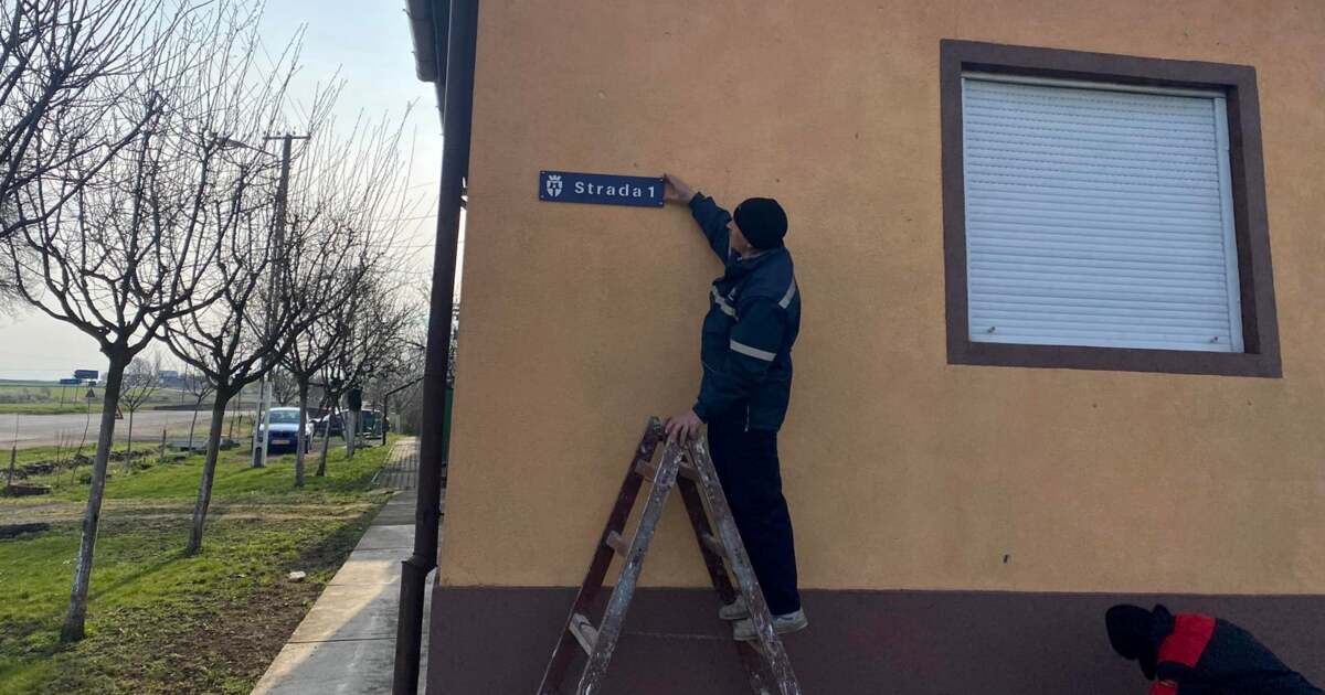 Plăcuţe stradale în Pâncota şi Măderat - ARADON