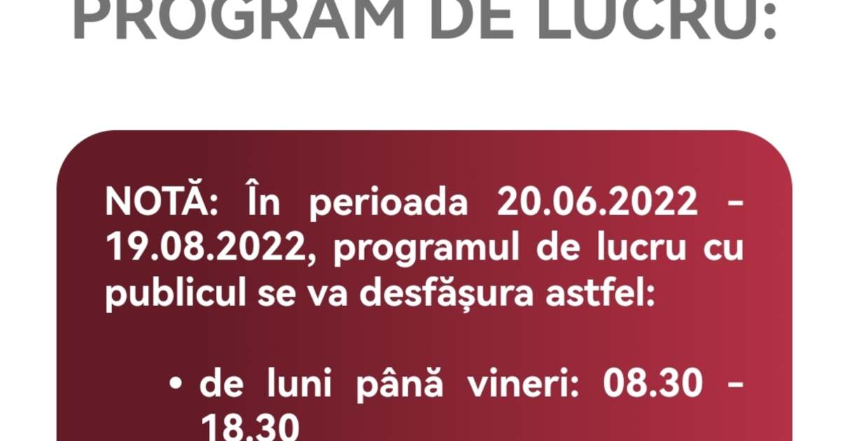 Program prelungit la Serviciul de Pașapoarte Arad - ARADON