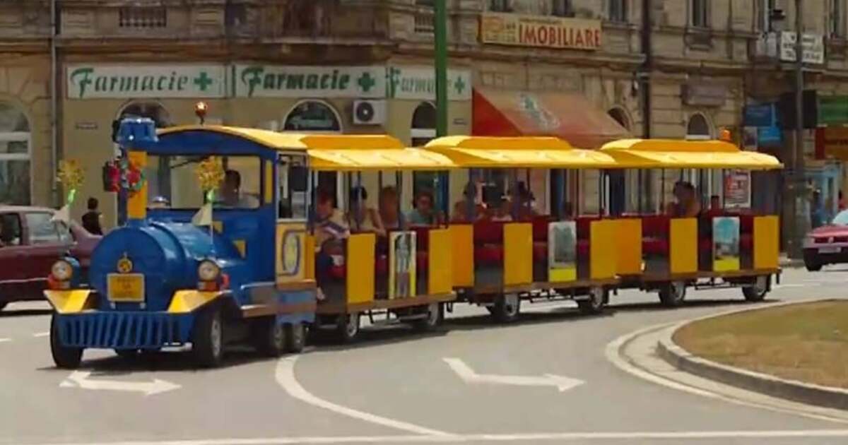 Cu trenuleţul turistic, de Zilele Aradului - ARADON