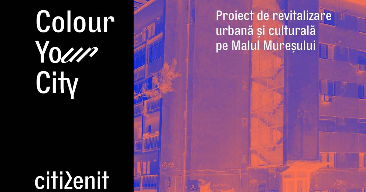 Citizenit colorează orașul, pe fundal de muzică rock - ARADON