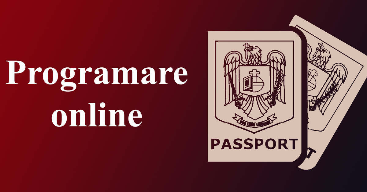 Serviciul de Pașapoarte Arad recomandă, în continuare, programarea ...