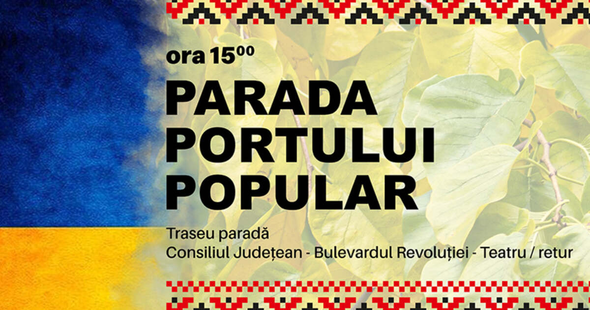 Parada Portului Popular, pe 30 noiembrie - ARADON