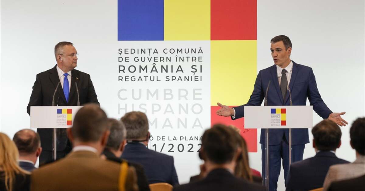 Premierul spaniol Pedro Sanchez susține intrarea României în spaţiul ...