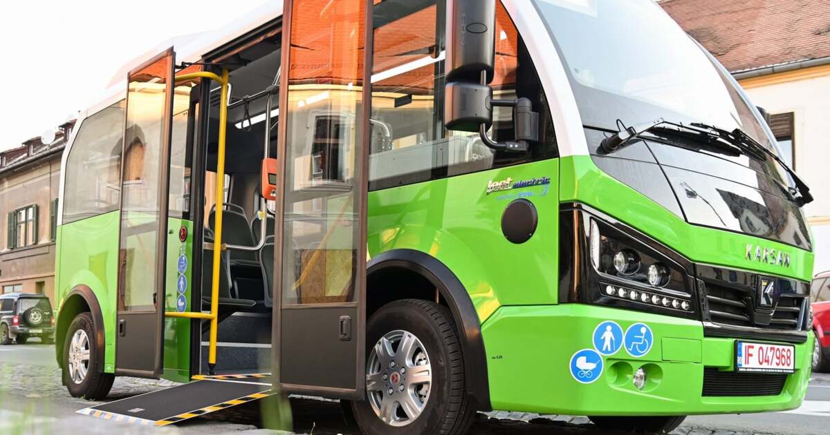 Patru microbuze electrice pentru Arad - ARADON