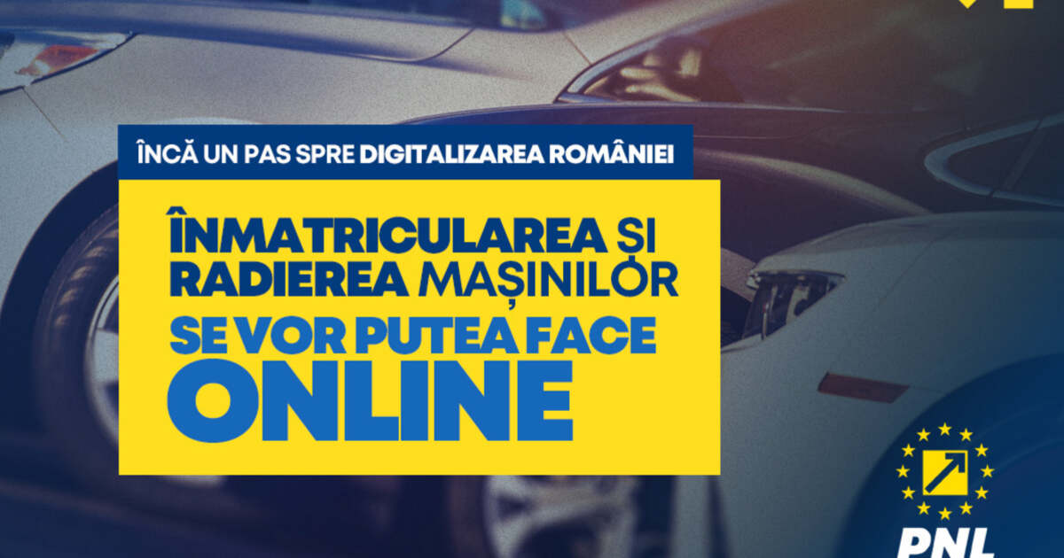 Se simplifică procedurile pentru înmatricularea și radierea mașinilor ...