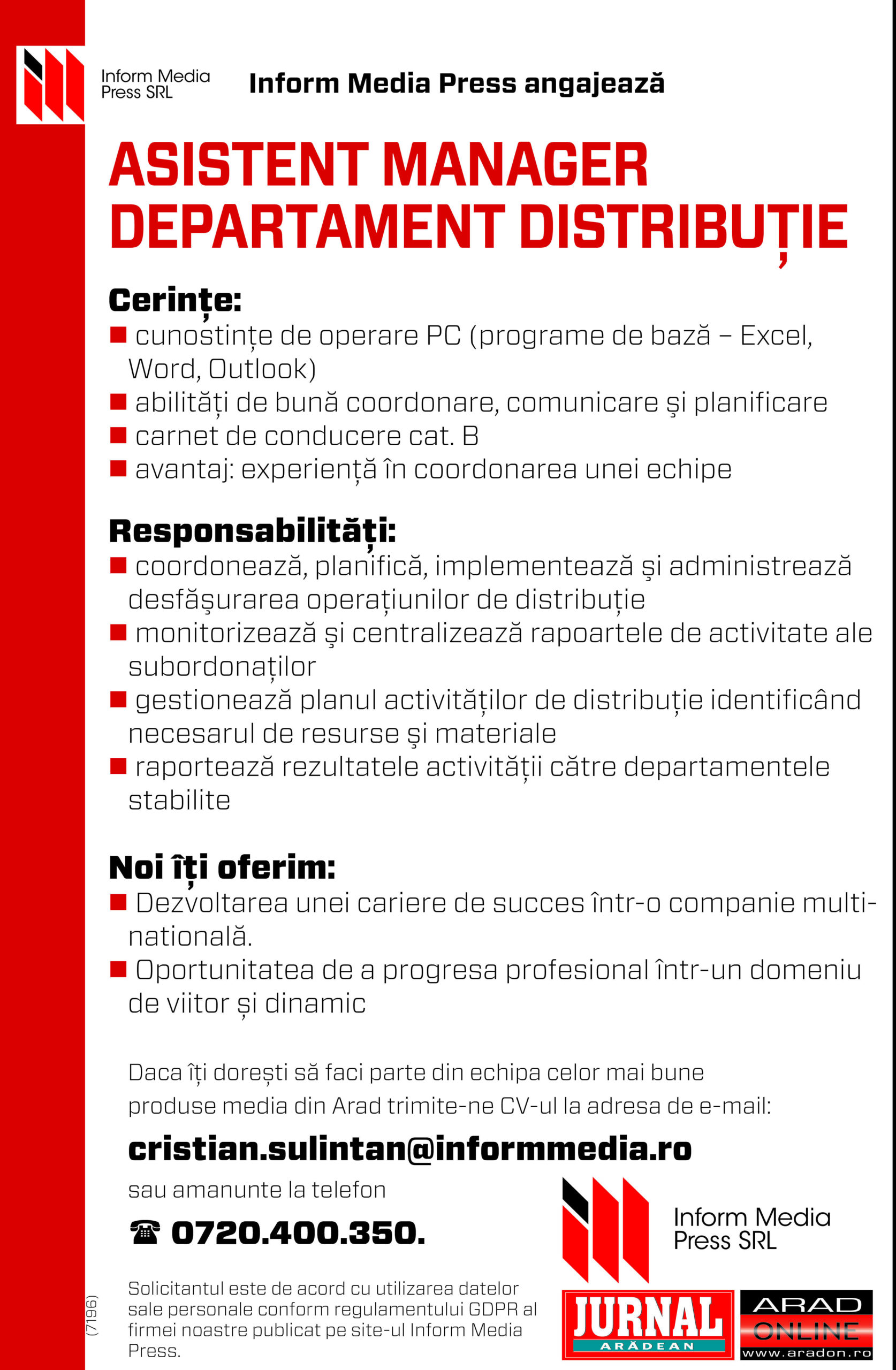 Angajari ARADON Archives - ARADON