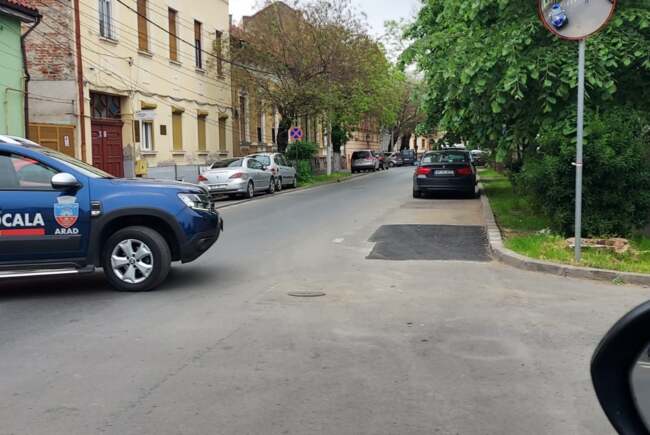 Strada George Coșbuc, blocată de o avarie CET - ARADON