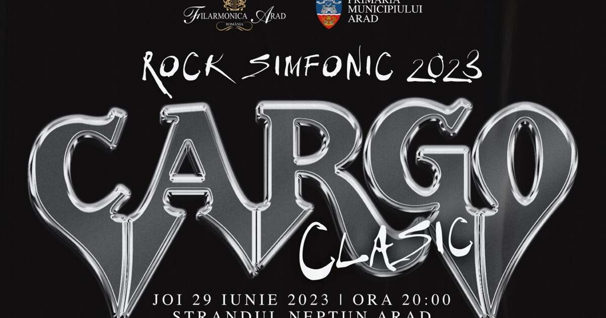 Trupa Cargo, alături de Filarmonica Arad la Rock Simfonic 2023 - ARADON
