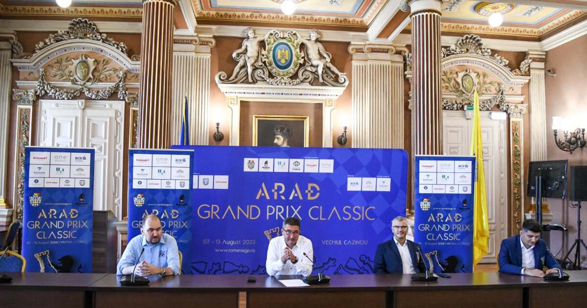 Regal de şah la Vechiul Cazinou: Arad Grand Prix Classic - ARADON