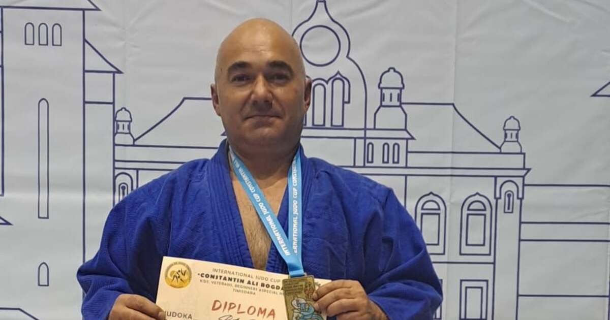 Bogdan Pește, medaliat cu aur în competiția de judo Cupa „Constantin ...