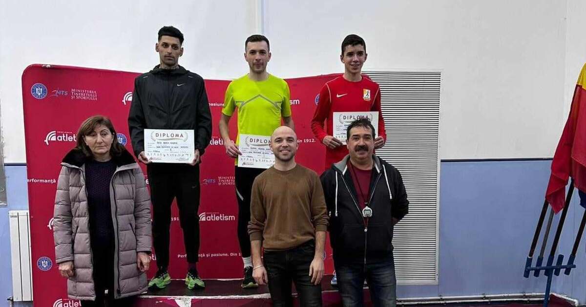 Trei medalii la Cupa României de atletism indoor - ARADON