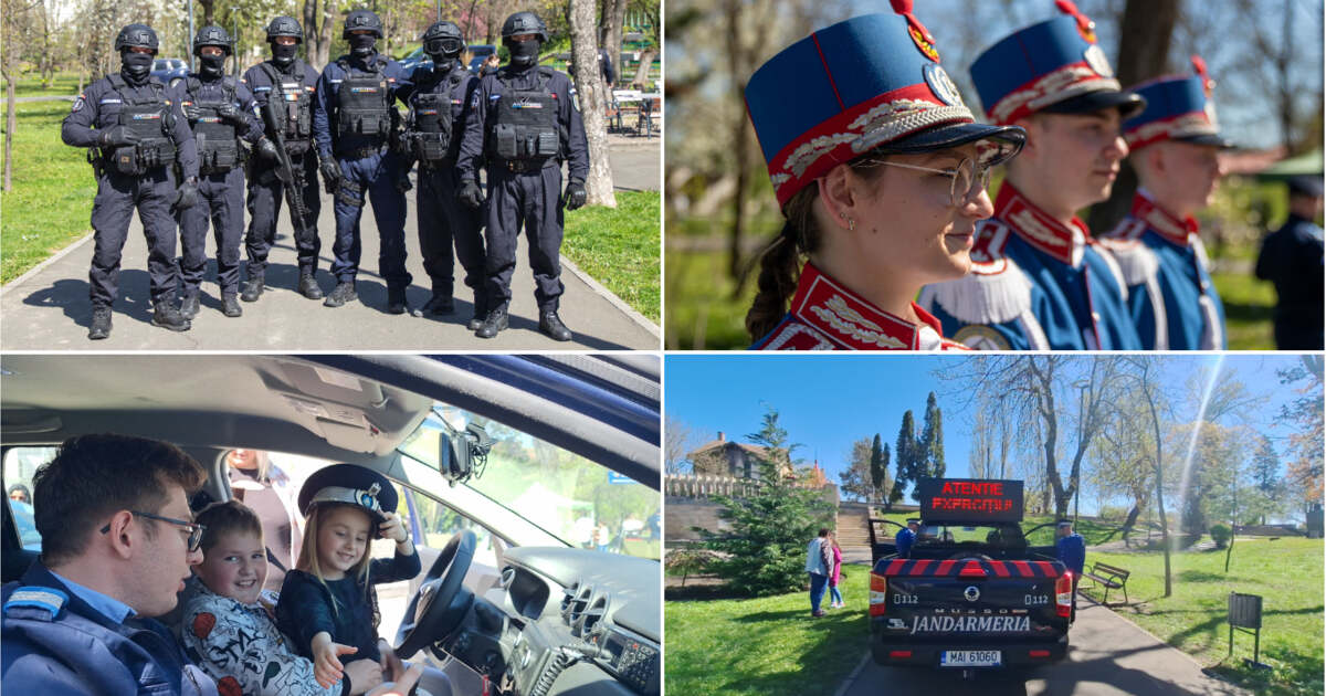 Ziua Jandarmeriei Române, sărbătorită în Parcul Eminescu - ARADON