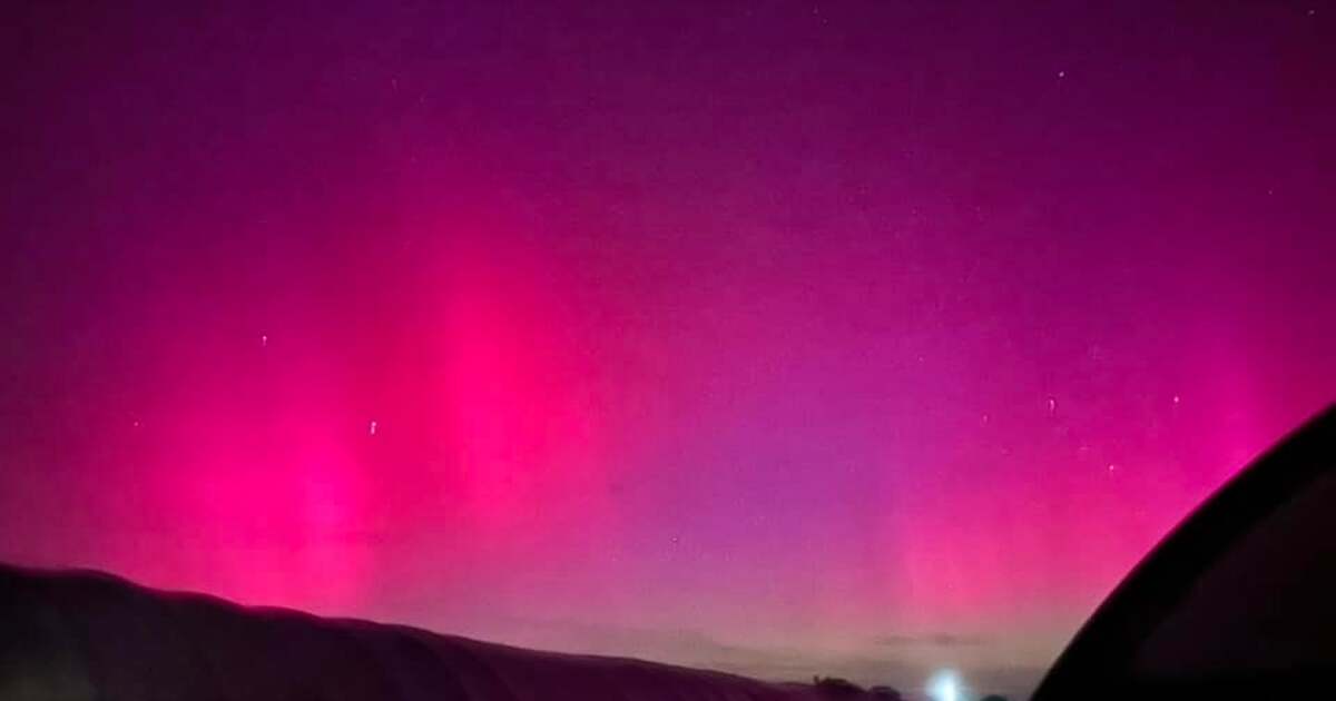 Cerul Aradului s-a „colorat” în roşu - ARADON