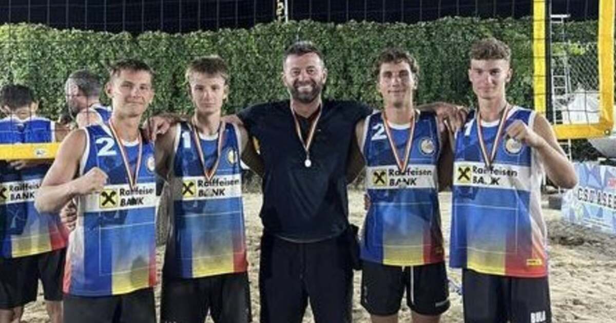 Argint naţional la volei pe plajă pentru ProVolei Arad - ARADON