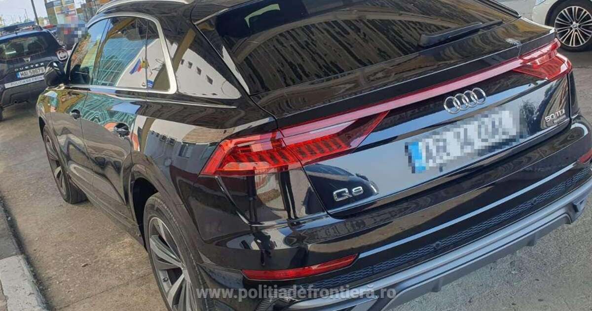 Audi Q8 căutat în Italia, depistat la Vama Turnu - ARADON
