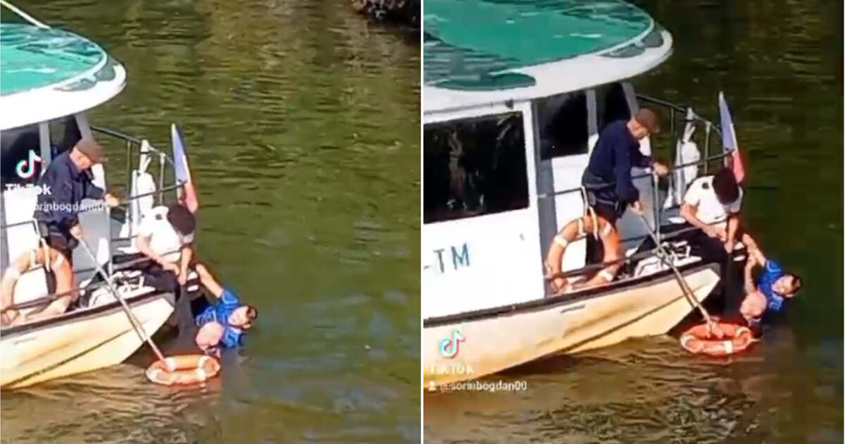 Bărbat salvat de la înec din râul Bega, de un trecător, la Timișoara ...