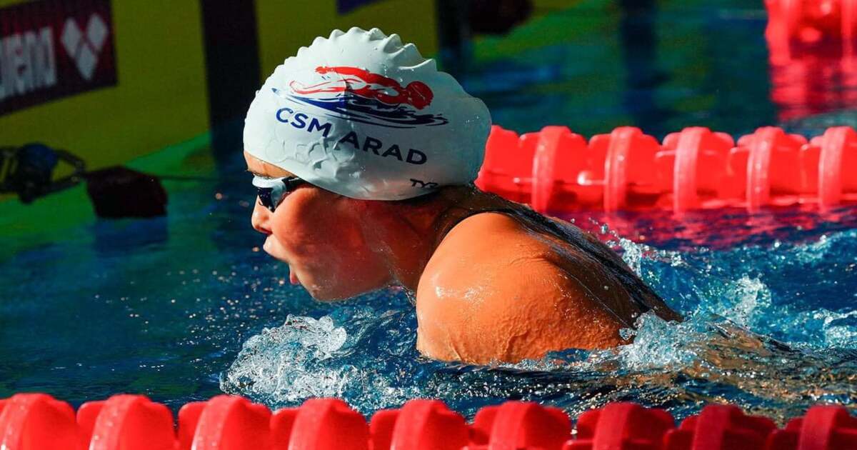 Salbă de medalii pentru înotătorii de la CSM Arad - ARADON