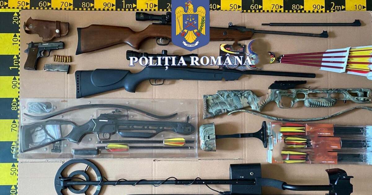 Bărbat de 64 de ani, din Vârfurile, reținut de polițiștii de la Arme ...