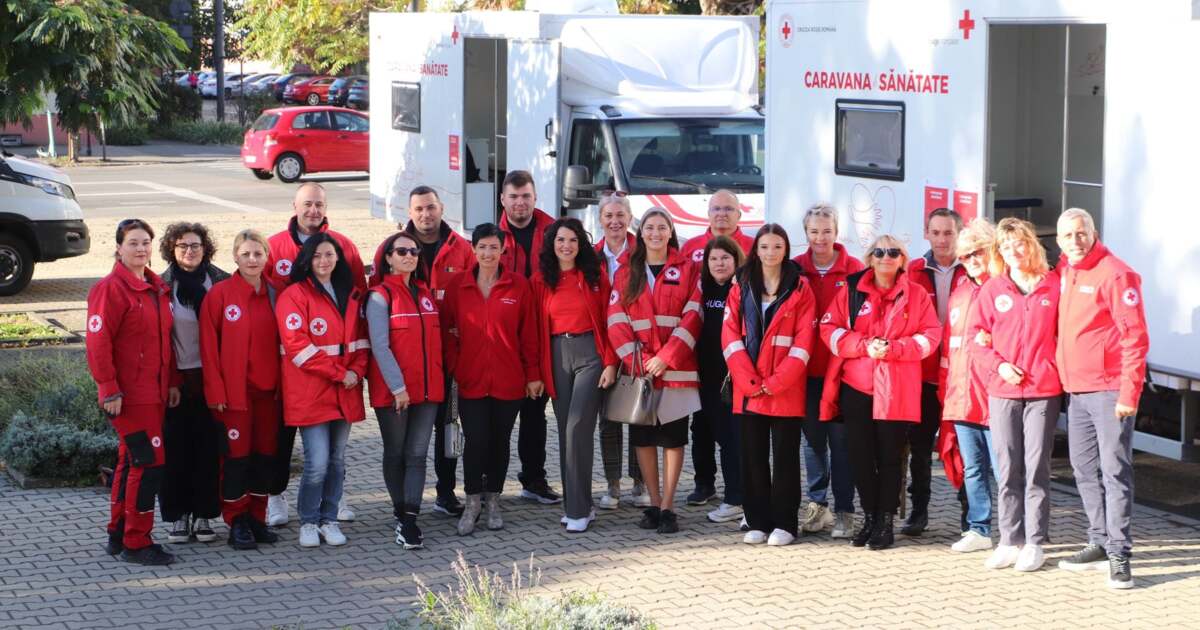 Crucea Roșie Arad, recunoscătoare voluntarilor săi - ARADON