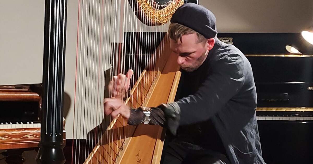 Alexander Boldachev, magie cu harpa la Casa Pianului - ARADON