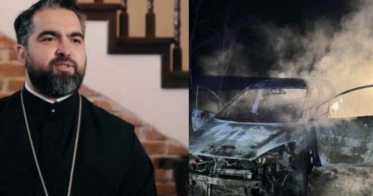 Preotul orădean Ciprian Mega a fost reținut. Acesta și-ar fi incendiat ...