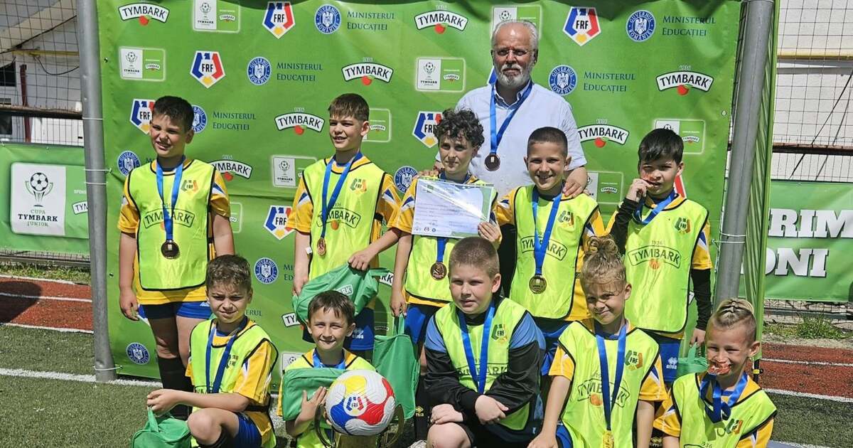 Locul 3 la zona Cupei Tymbark - ARADON