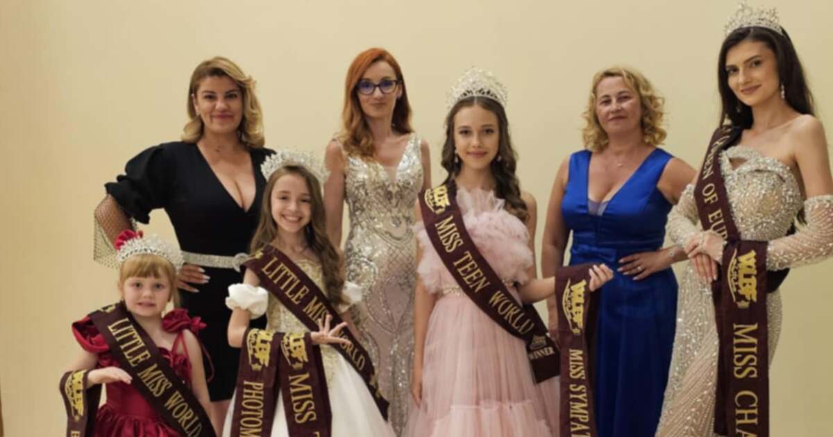 Trei titluri mondiale la finala internațională Little Miss & Mister ...