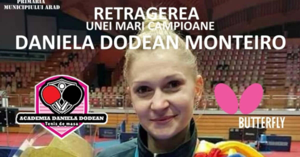 Retragerea unei mari campioane: Daniela Dodean! - ARADON