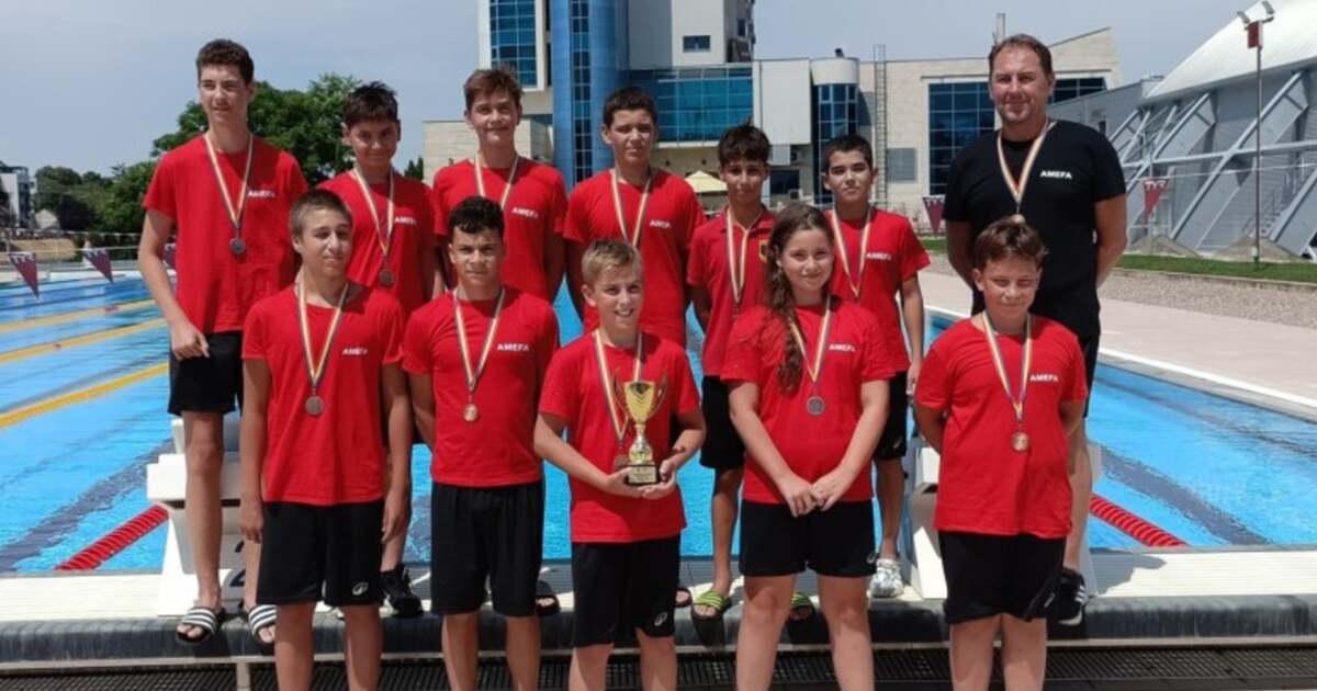 CS AMEFA Arad, bronz naţional la U12 - ARADON