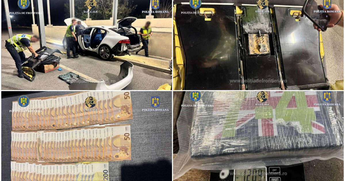 Prins cu peste un kilogram de cocaină la Nădlac - ARADON