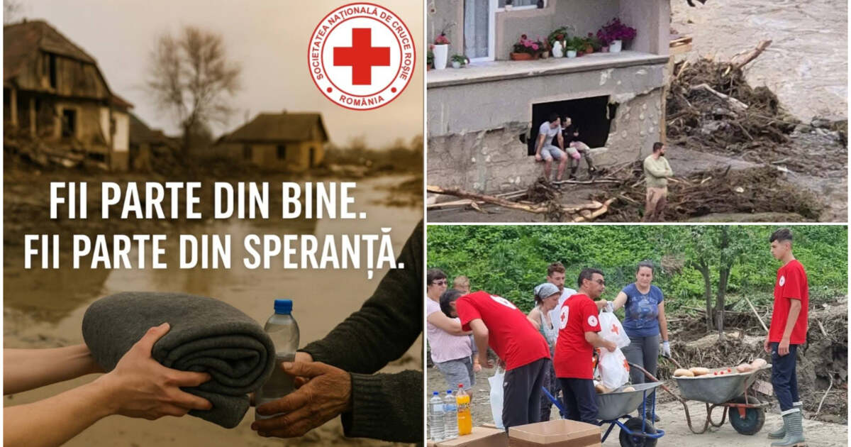 Crucea Roșie Arad strânge bani pentru sinistrații din Broșteni - ARADON
