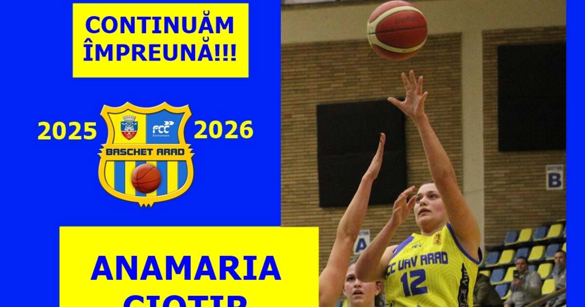 Anamaria Ciotir va bifa al 7-lea sezon la Arad - ARADON