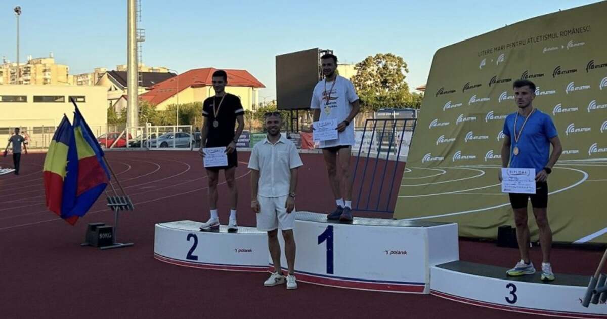 Medaliaţi la CN de atletism - ARADON