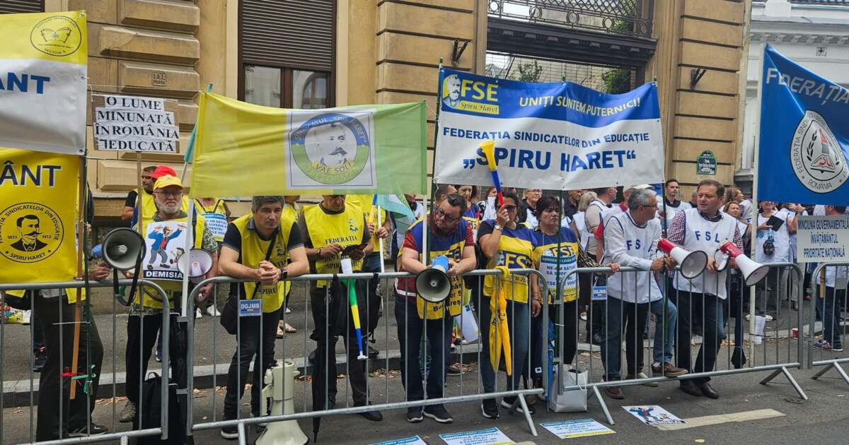 Sindicatele din învățământ, mesaj către directori și inspectori școlari ...