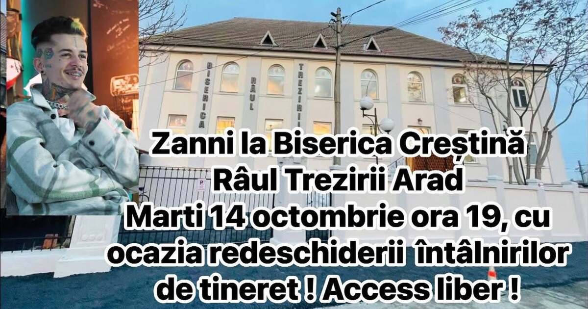 Edmond Zannidache - Zanni, câștigătorul Survivor, vine la Biserica Râul ...